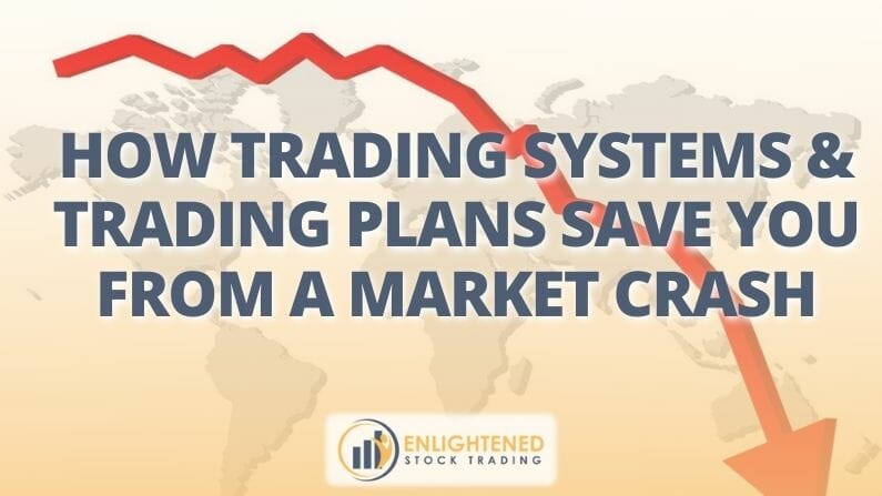 How Trading Systems & Trading Plans Save you from a Market Crash